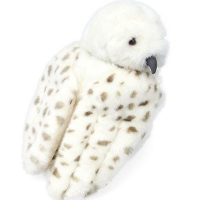 Cina Piuma bianca rotabile capa Eagle Plush Toy 25cm in vendita