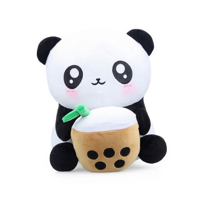 China Van de de Melkthee van pp de Katoen Gevulde Kop Panda Plush Toy Te koop