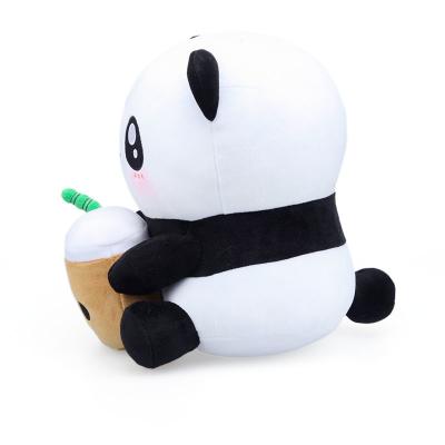 China Van de de Melkthee van pp de Katoen Gevulde Kop Panda Plush Toy Te koop