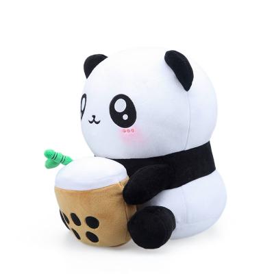 China Van de de Melkthee van pp de Katoen Gevulde Kop Panda Plush Toy Te koop