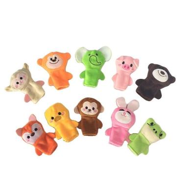 中国 EN71 ASTMの標準的なplush漫画動物指のパペット 販売のため