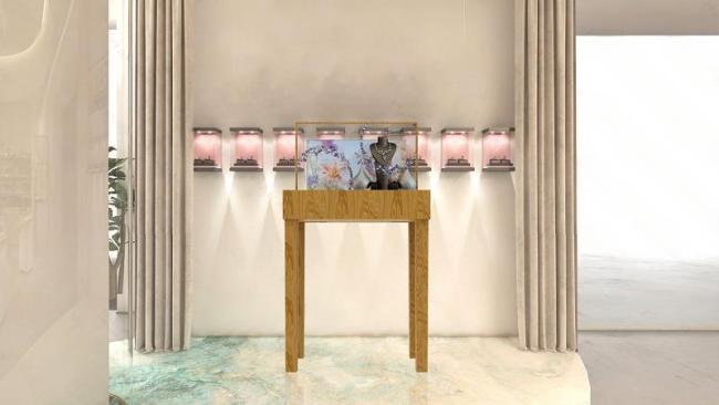 Demonstration of wine cabinet table in use