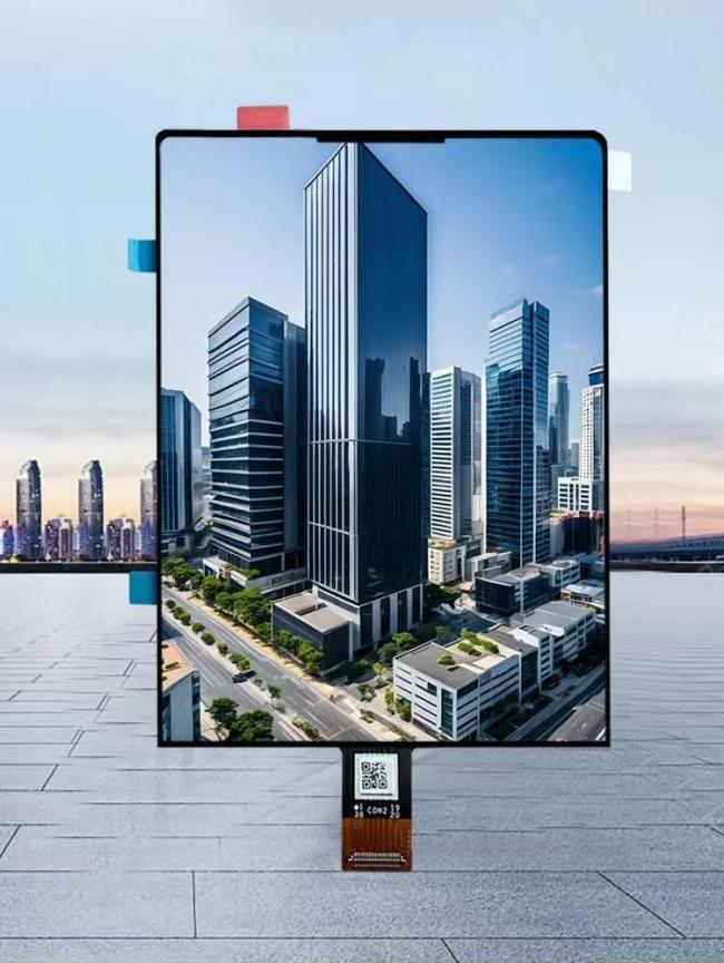3.92-inch AMOLED display side view