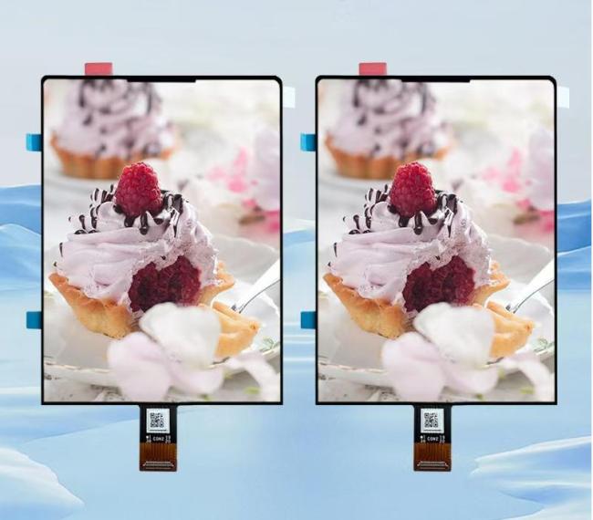 3.92-inch AMOLED display in operation