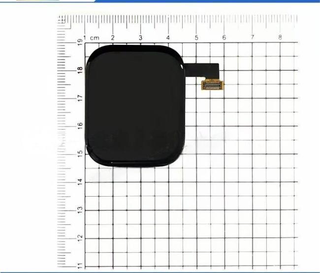 1.95-inch AMOLED display technical view