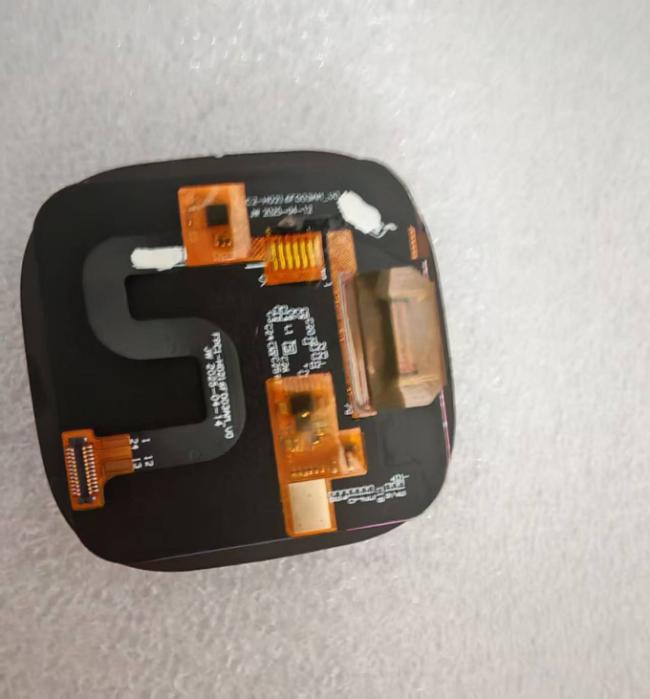 2.16 inch AMOLED display panel close-up