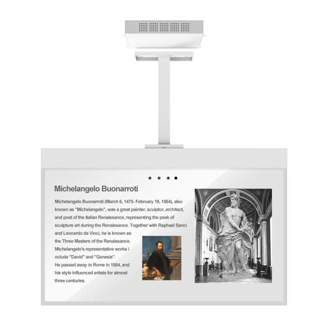 55-inch OLED transparent display product image 1