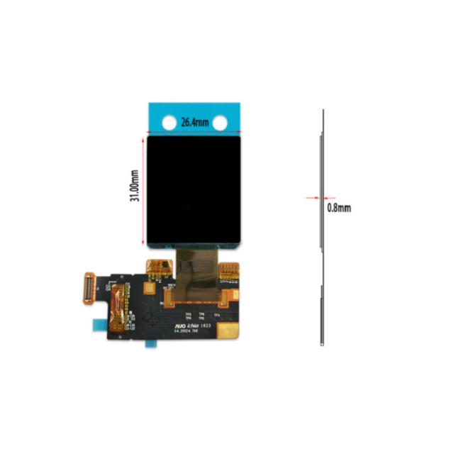 1.41 inch AMOLED display side view