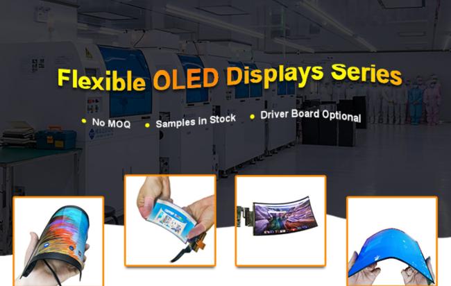 10.13-inch AMOLED display packaging