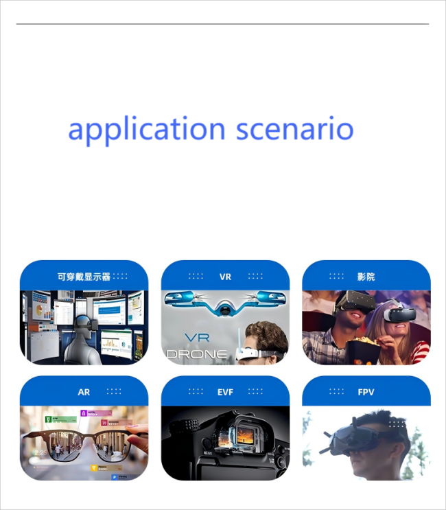 Micro OLED display specifications