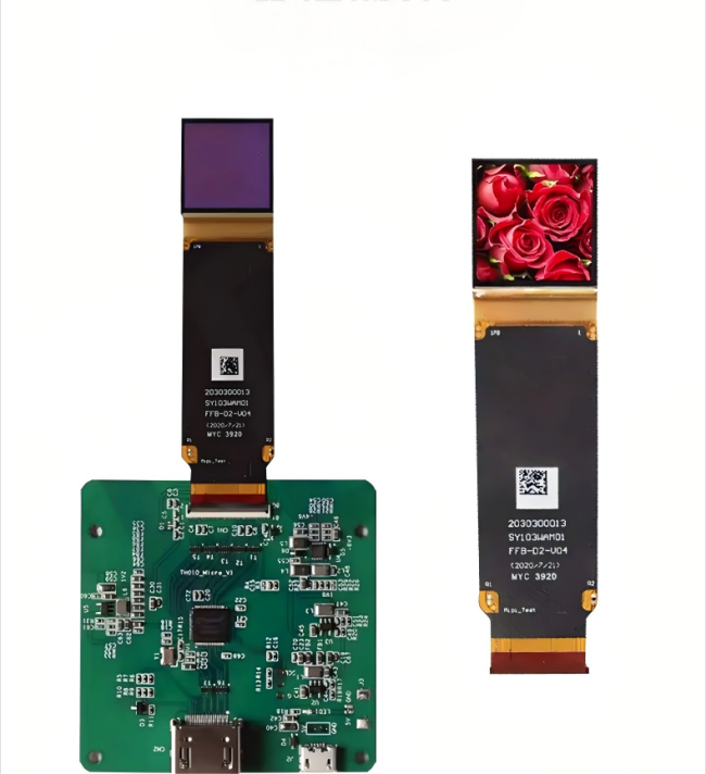 Micro OLED Display technical diagram