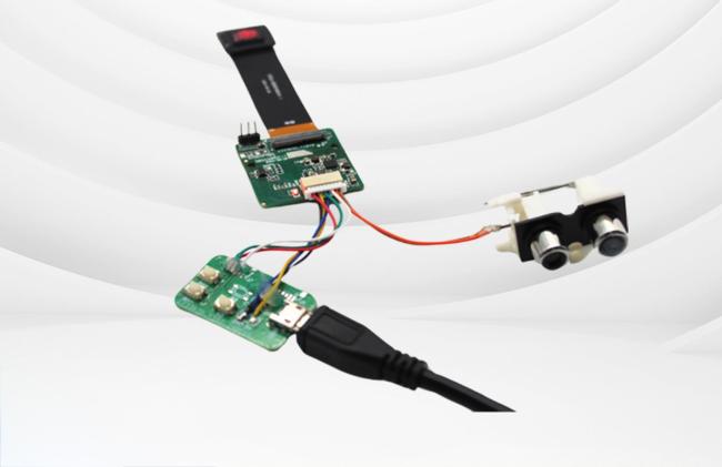 Micro OLED Display with testing board