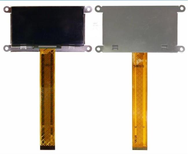 PMOLED display side view