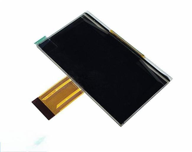 Display showing test pattern