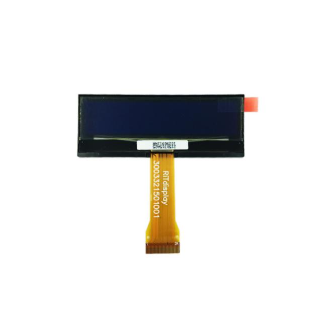 2.36-inch PMOLED display close-up