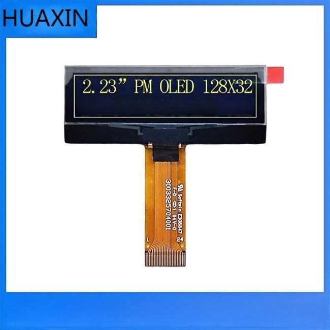2.23 inch PMOLED display side view