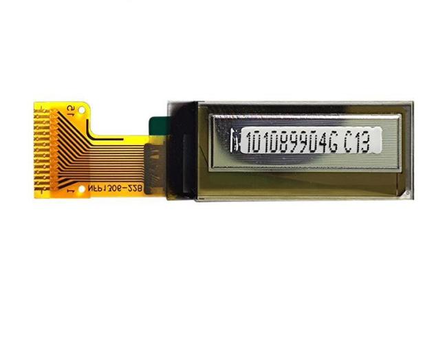 Display module with connection pins