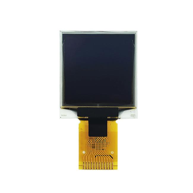 Display showing test pattern