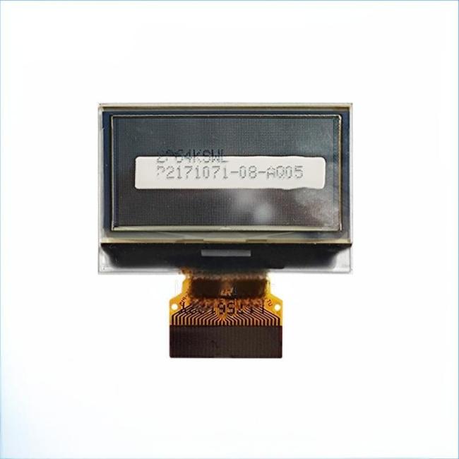 1.3-inch PMOLED display close-up