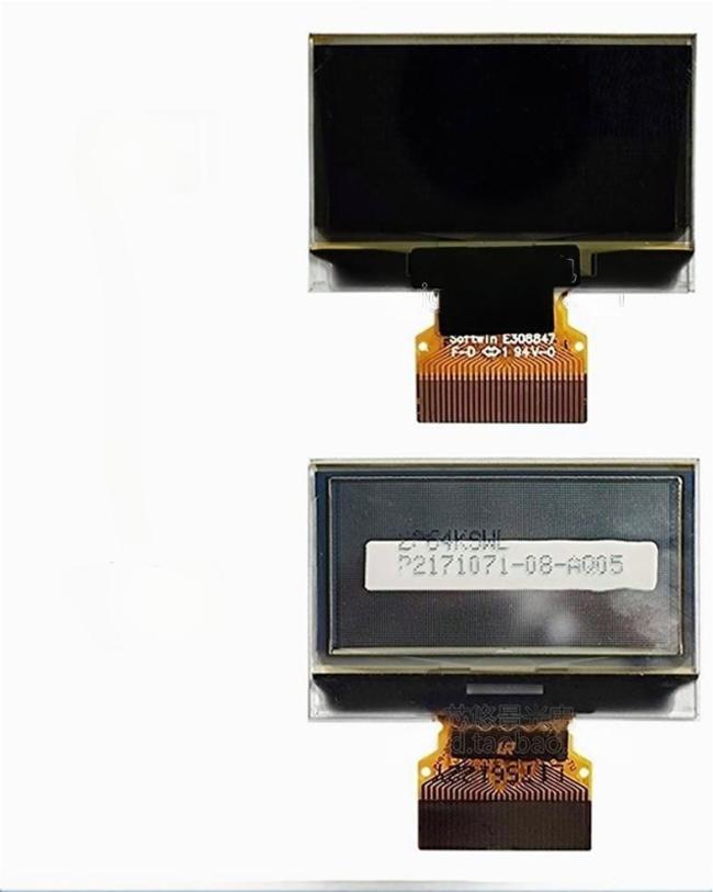 1.3-inch PMOLED display with ruler