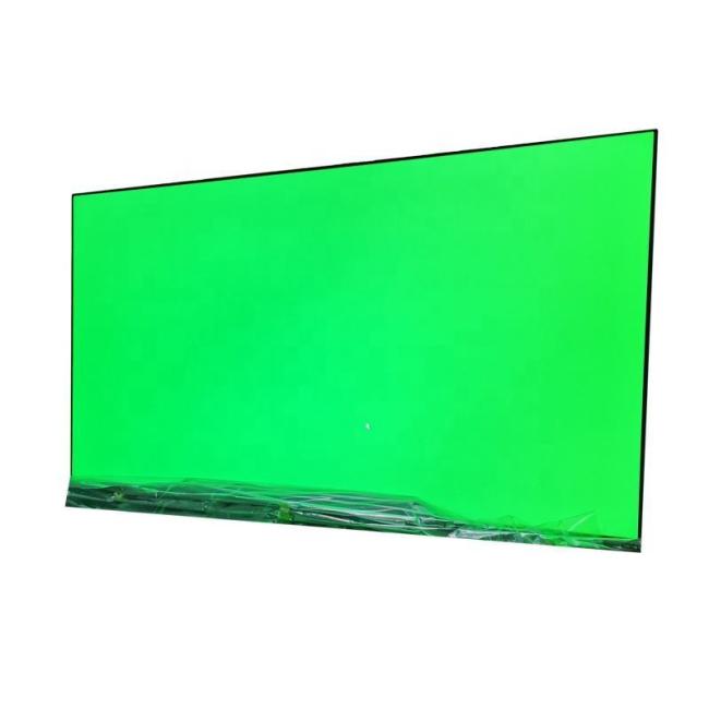 Display side view showing slim profile