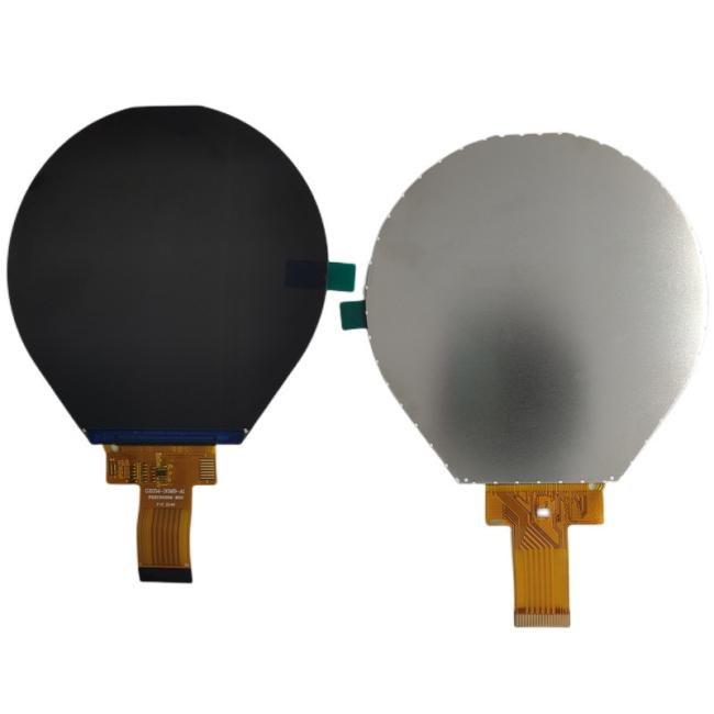 3.5-inch round LCD display front view