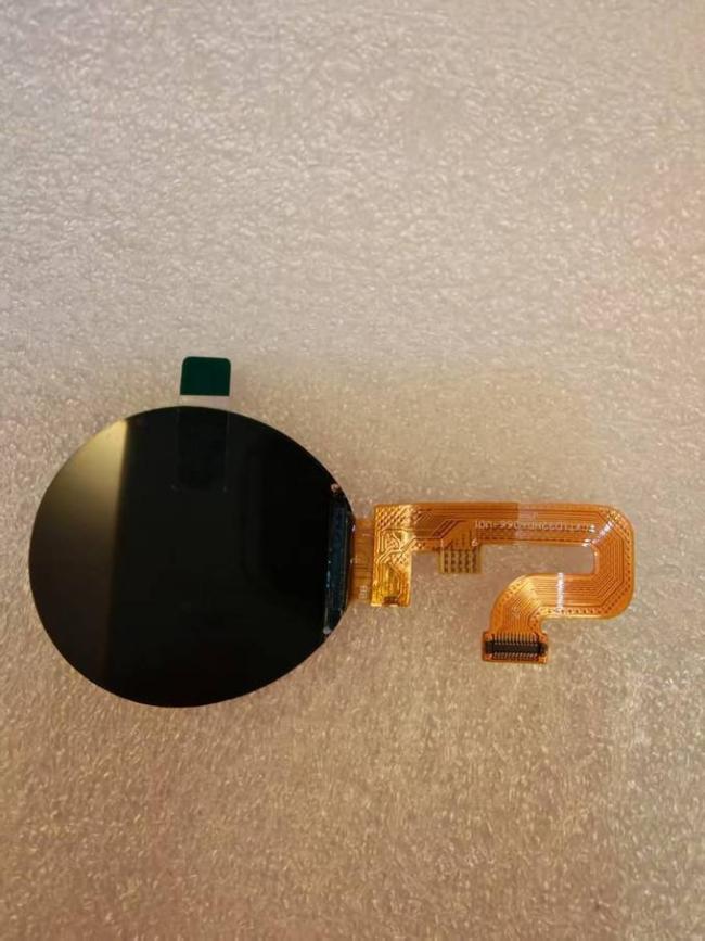 1.36-inch circular TFT display side view