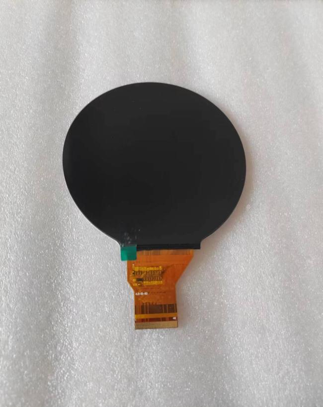 4-inch circular TFT LCD display front view