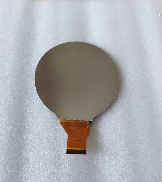 4-inch circular TFT LCD display close-up