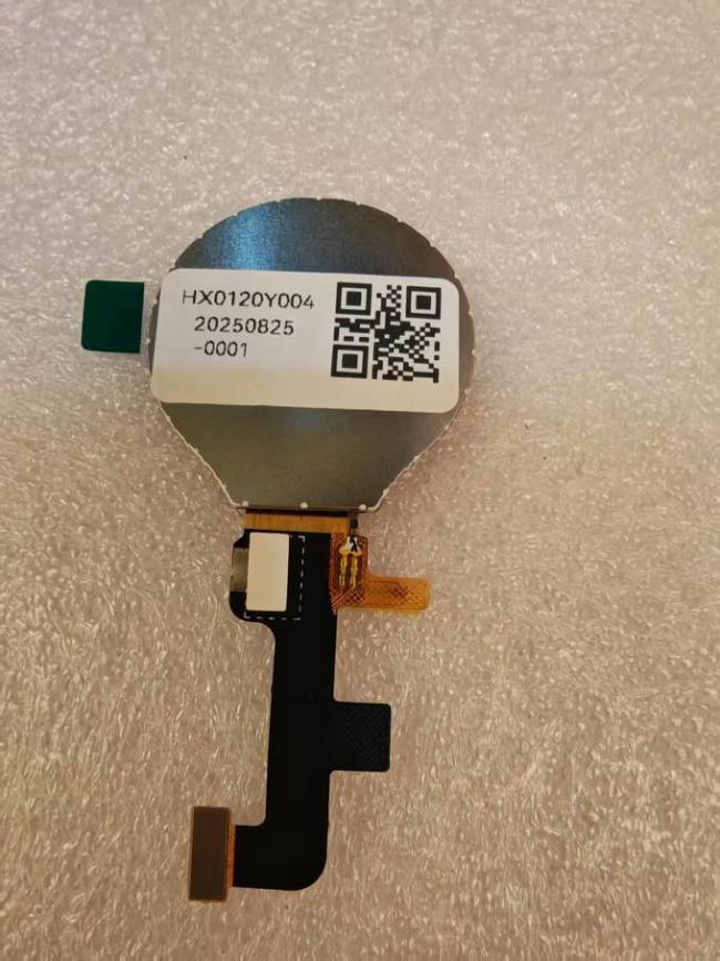 1.2 inch round TFT display technical details