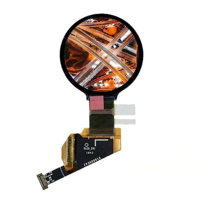 1.39 inch AMOLED display front view