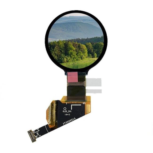 1.39 inch AMOLED display side view