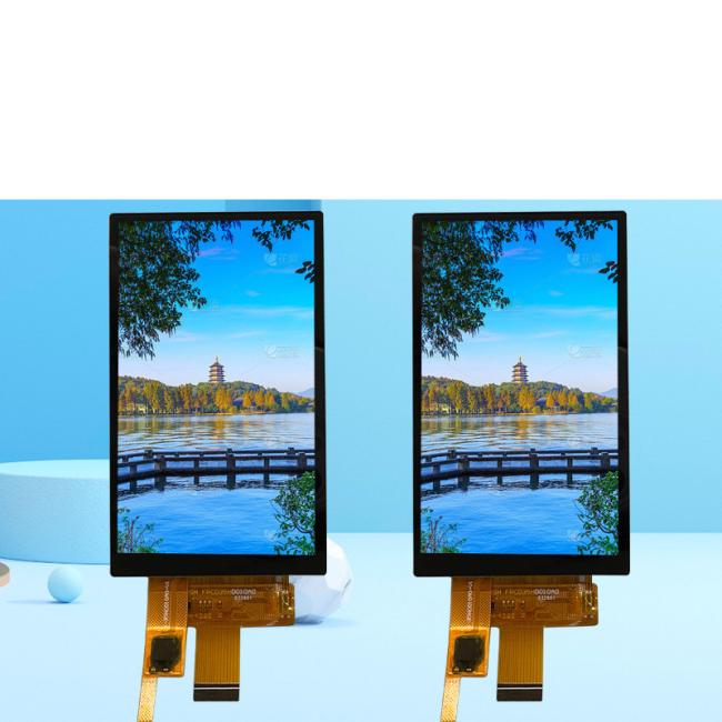 3.5 inch TFT display side view