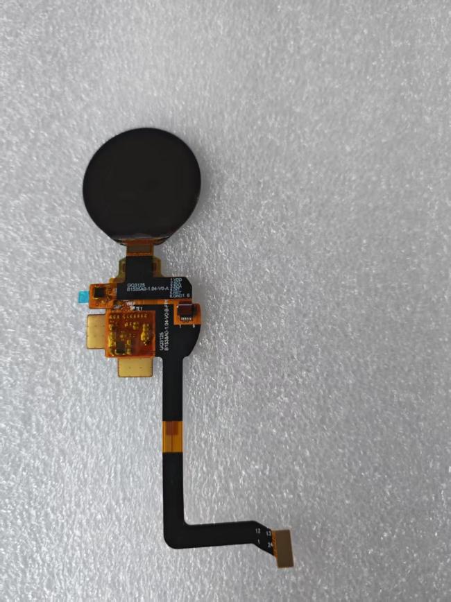 1.04 inch AMOLED display side view