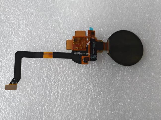 1.04 inch AMOLED display front view