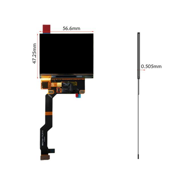 Quality 2.7 Inch Small Amoled Display Custom Oled Panel 800*600 30 PINS Driving IC for sale