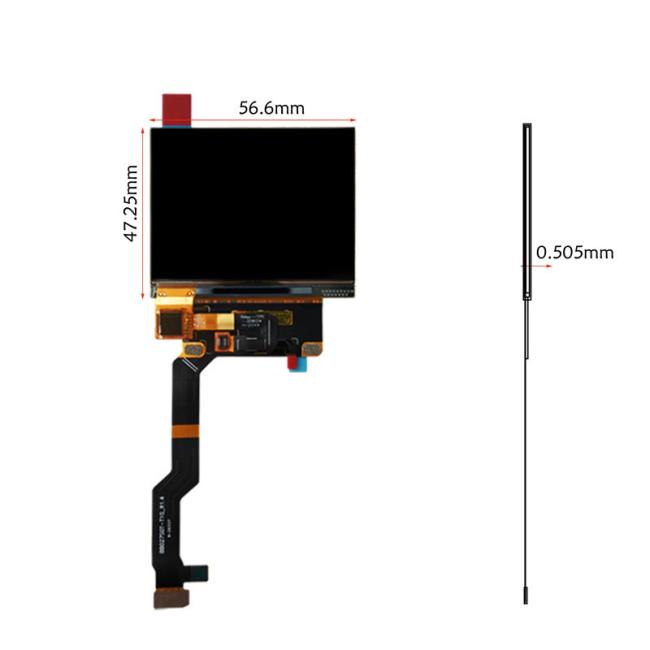 2.7 inch AMOLED display technical details