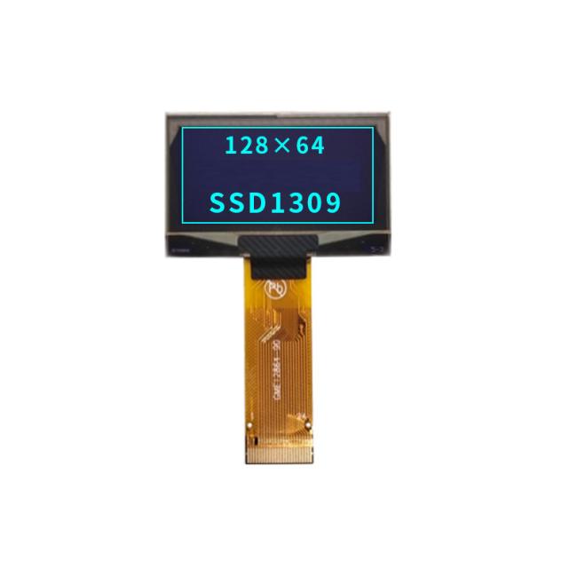 1.54 inch PMOLED display side view