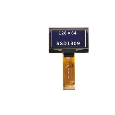 China 1.54 Inch Oled I2c Display 24pins Custom Oled Display Driving IC SSD1309 for sale