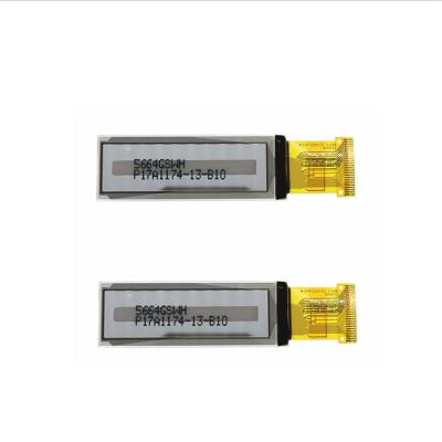 中国 2.08インチホワイトPMOLEDディスプレイ 256*64点 24ピン 3/4 SPI,IICインターフェイス ドライブIC SH1122 販売のため