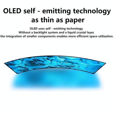 China Large Size Flexible Oled Display Module 3840*2160 77 Inch Self Emission for sale