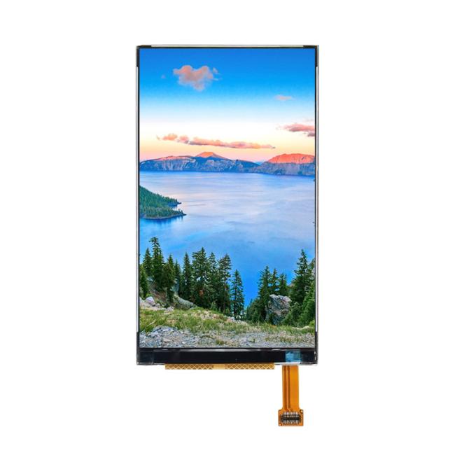 3.5 inch AMOLED display front view