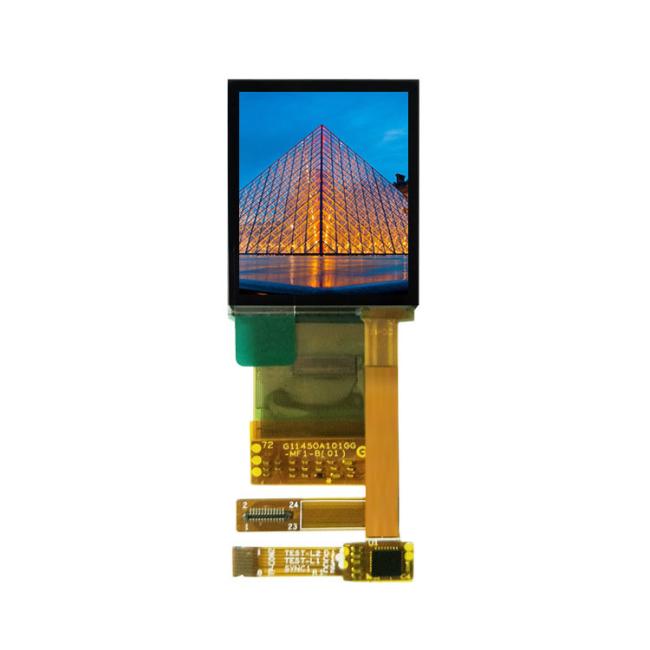 1.45 inch AMOLED display front view