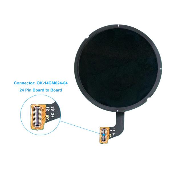 Quality 1.43 Inch Round AMOLED Display 466x466 Self-Emitting With High Contrast for sale