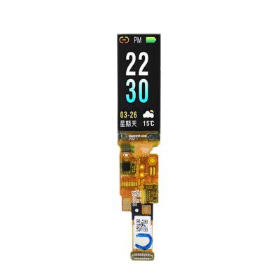 China 1.1 Inch Small Amoled Display Mini Oled Screen 126*294 Resolution 30PINS With SPI Interface for sale