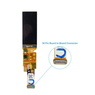 China 1.1 Inch Small Amoled Display Mini Oled Screen 126*294 Resolution 30PINS With SPI Interface for sale