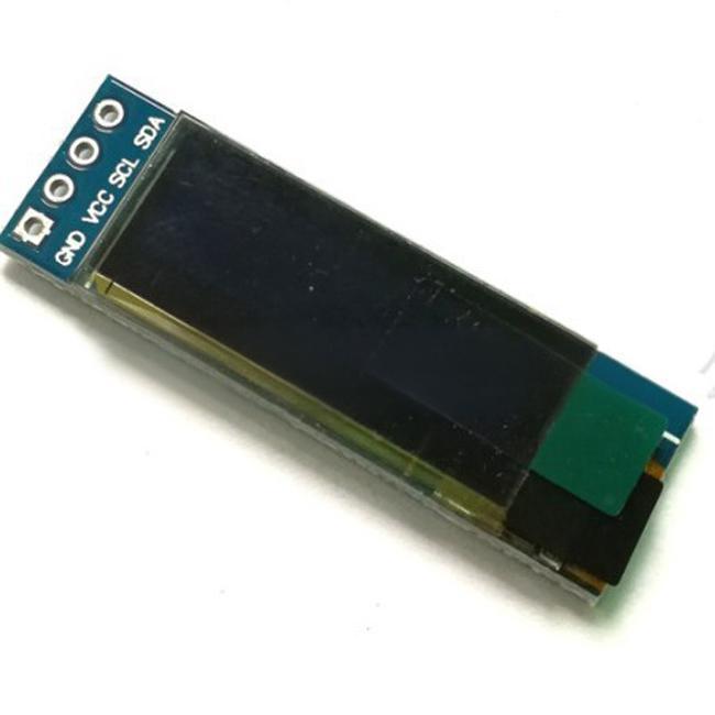 0.91 inch OLED display side view