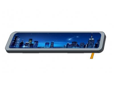 China 9 inch bar type TFT display module  1920x384  dots LVDS interface driving IC FL5894AA  300c/d for sale