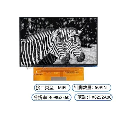 China High resolution 7.6 inch  tft display 4098x2560 dots 50 pins MIPI interface  free view angle for sale