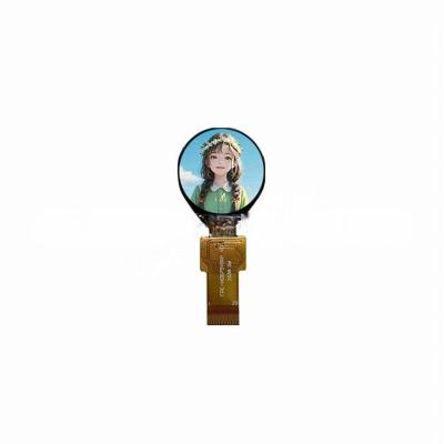China 0.75 inch round tft display 160*160 dots   4SPI/18BIT  interface driving IC GC9D01N for sale